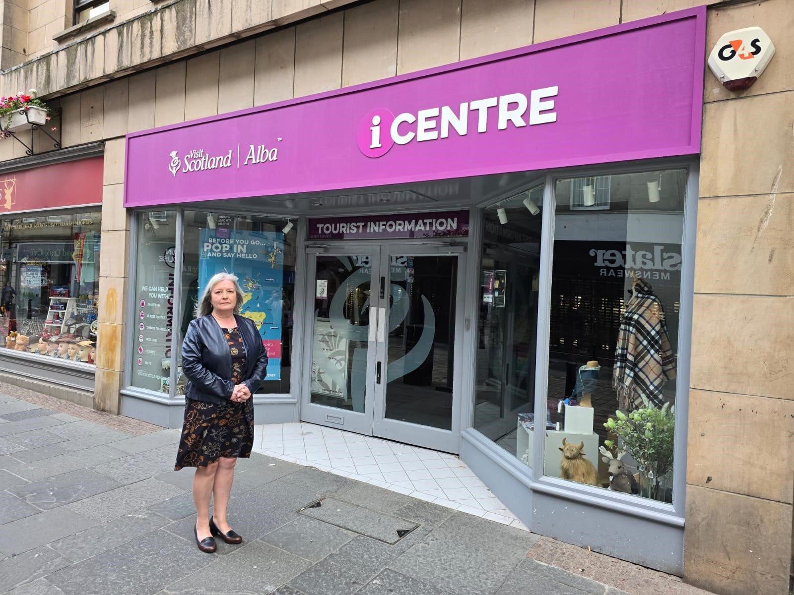 Visit Scotland’s ICentres – Rhoda Grant